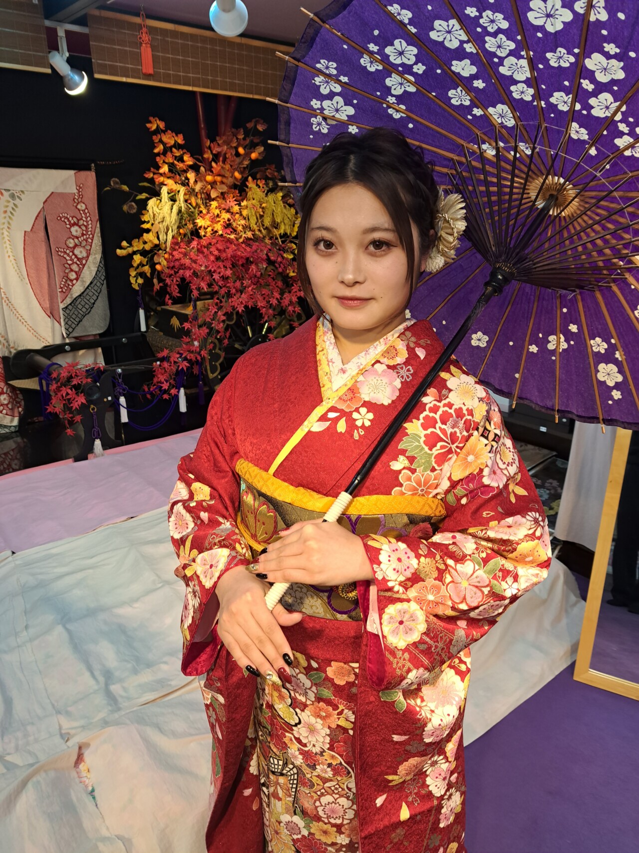 凛とした印象 ️ | 絹もの語りかぐや